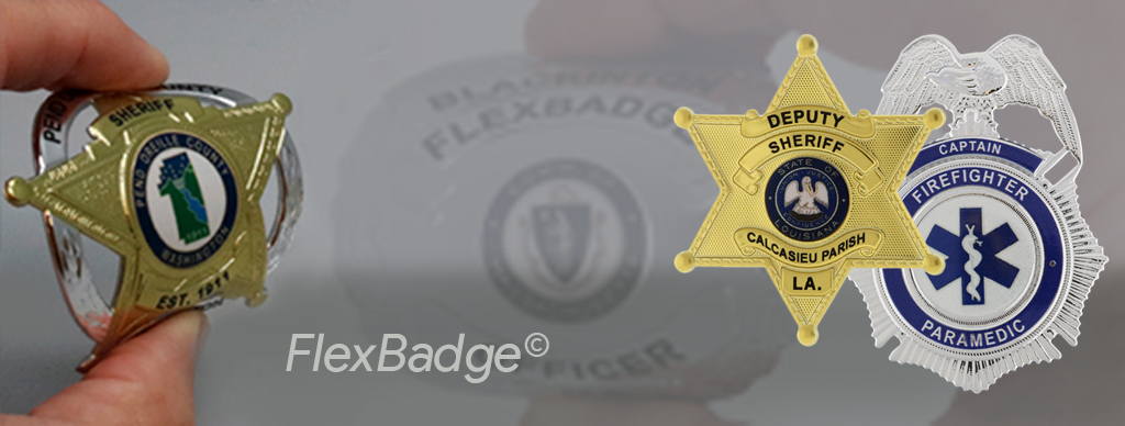 What is FlexBadge? - Law Enforcement Patch Alternative - V. H. Blackinton