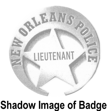 New Orleans Police Detective Badge New Orleans Police Badges