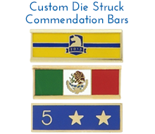 Blackinton Commendation Bars - V. H. Blackinton