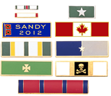 Blackinton Commendation Bars - V. H. Blackinton