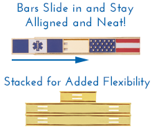 Blackinton Commendation Bars - V. H. Blackinton